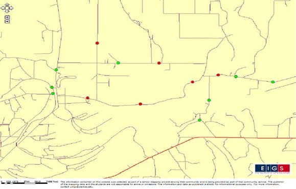 Bridge Locations - NORTH DELTA PLANNING AND DEVELOPMENT DISTRICT, INC.